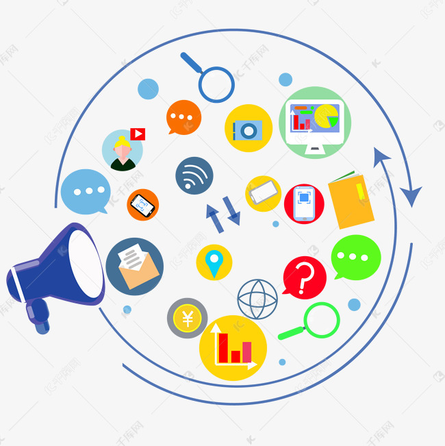 互联网传播素材图片免费下载-千库网