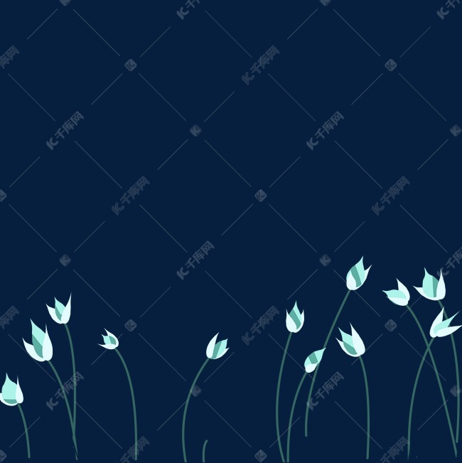 卡通花朵素材图片免费下载-千库网