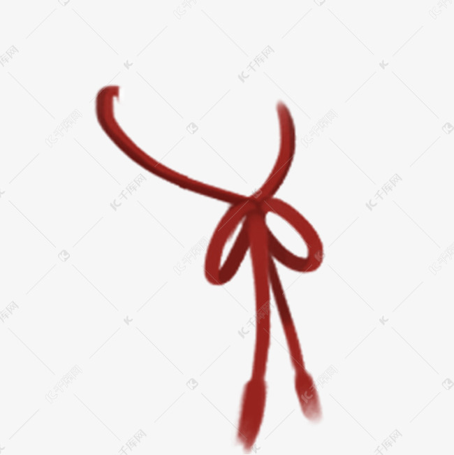 红色绳子素材图片免费下载-千库网