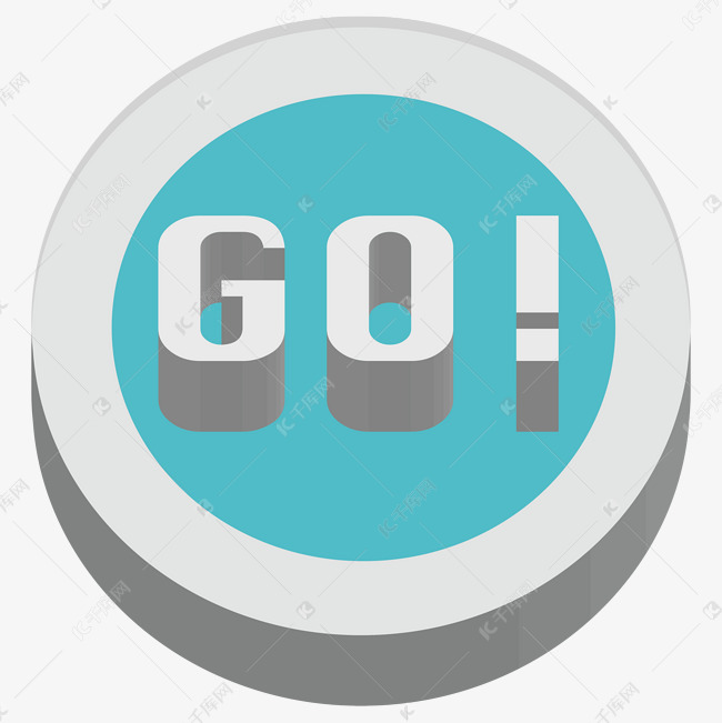 go按钮图标元素素材图片免费下载-千库网
