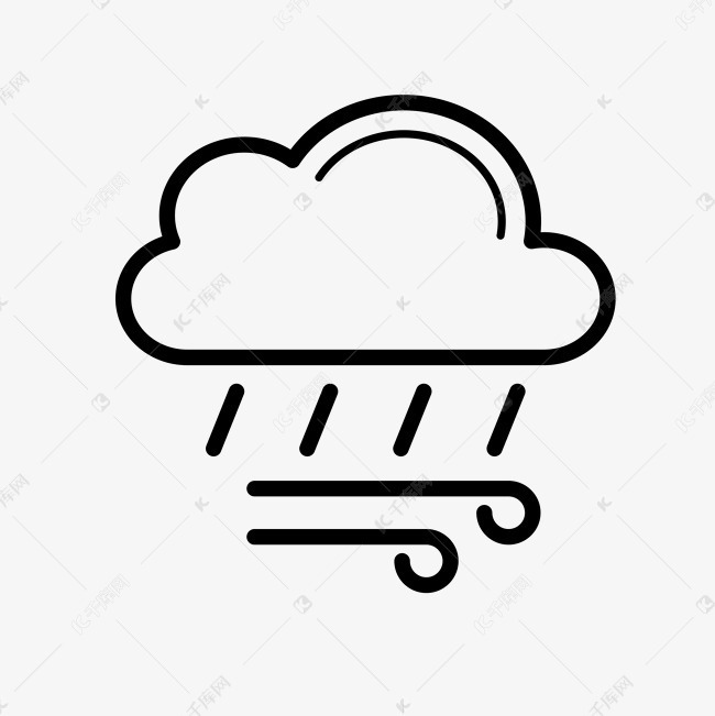 下雨图标素材图片免费下载-千库网