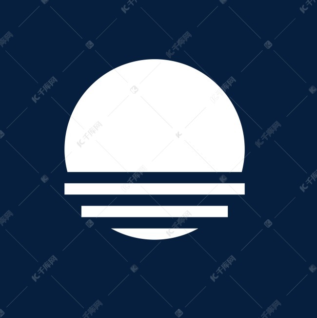 夕阳图标素材图片免费下载-千库网