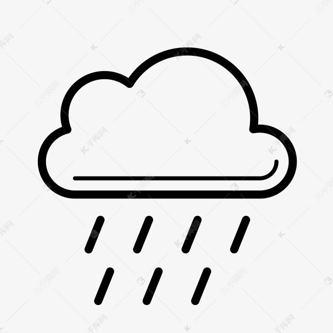 小雨图标素材图片免费下载-千库网