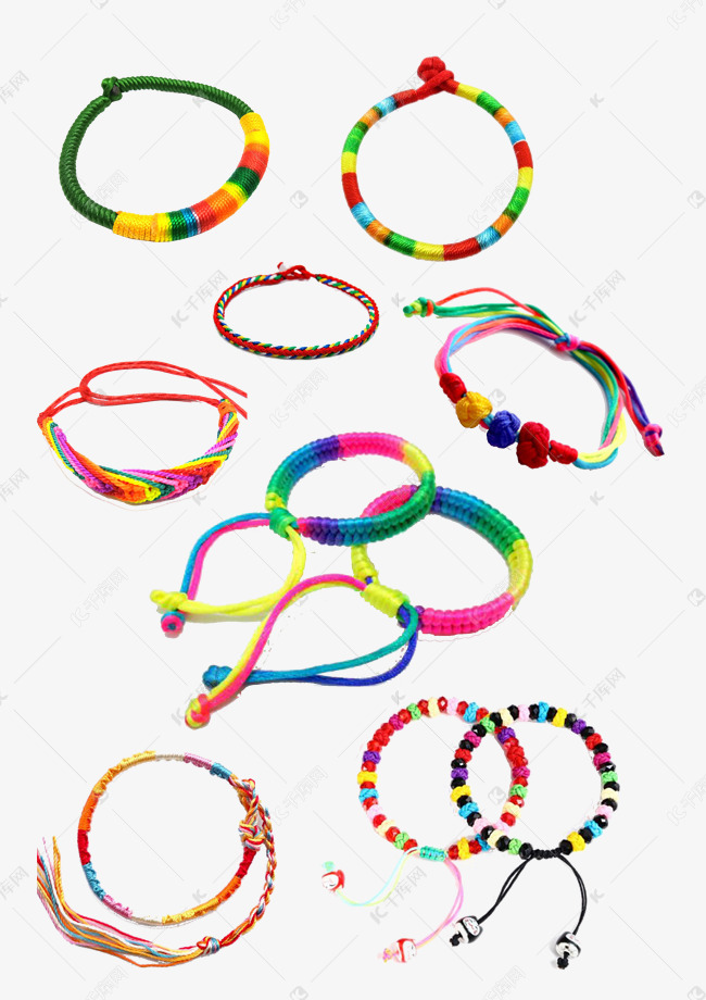 端午五彩绳手链素材图片免费下载-千库网