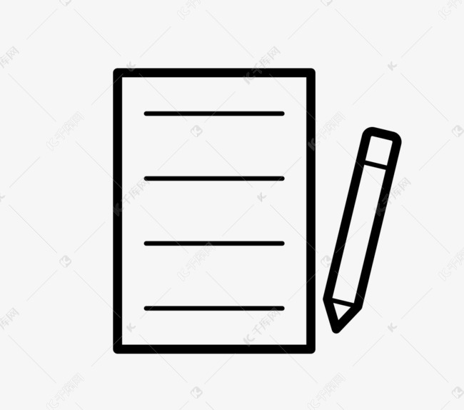 手写笔记图标素材图片免费下载-千库网