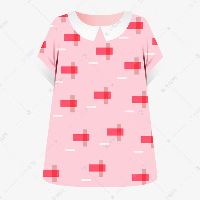 粉色女士上衣素材图片免费下载-千库网