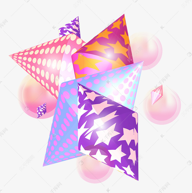 不规则图形几何色块素材图片免费下载-千库网