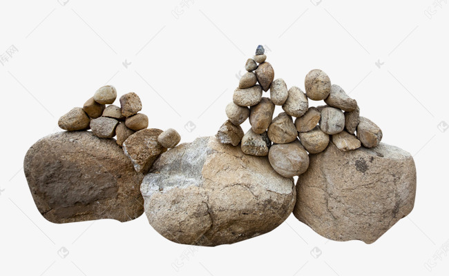 一堆石头素材图片免费下载-千库网