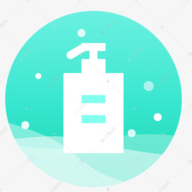 绿色洗发水图标免抠图素材图片免费下载-千库网