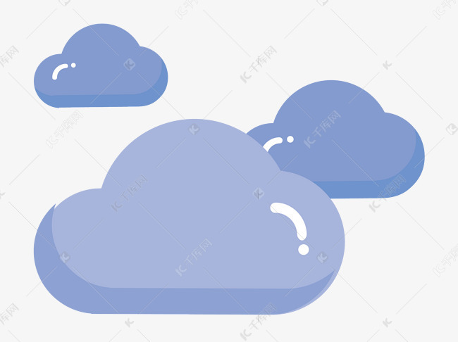 阴天天气图标素材图片免费下载-千库网