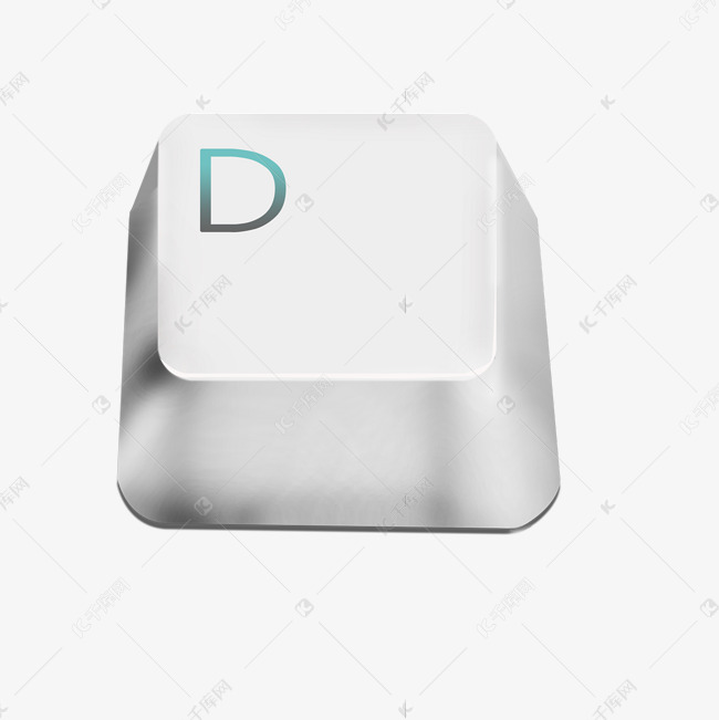 d白色键盘按键素材图片免费下载-千库网