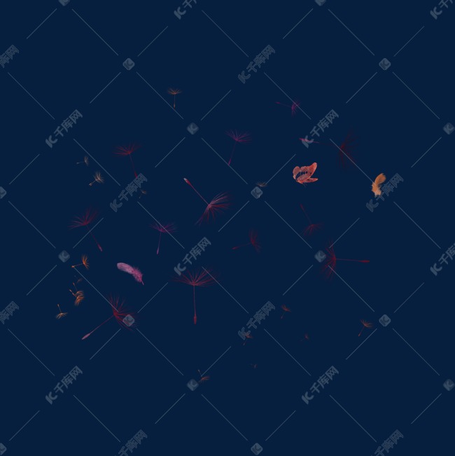 蒲公英漂浮蒲公英素材图片免费下载-千库网