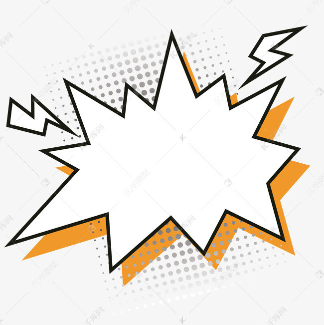爆炸标签素材图片免费下载-千库网