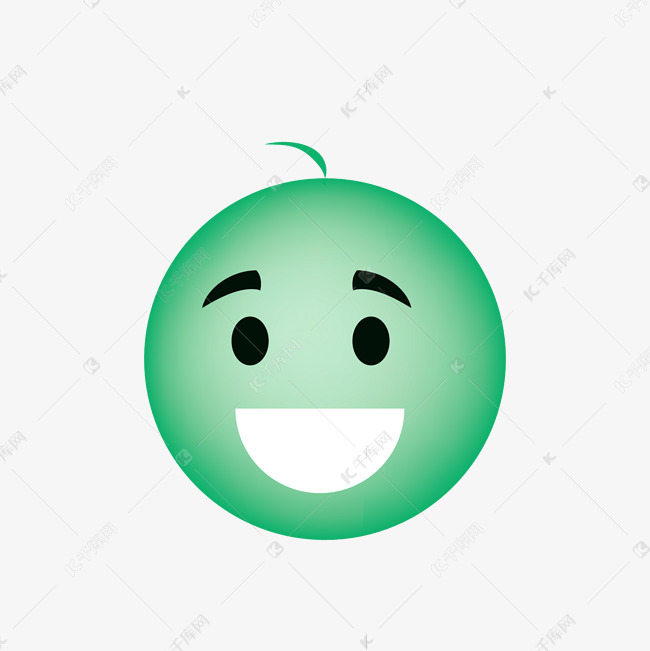 emoji简单脸部开心高兴表情包素材图片免费下载-千库网