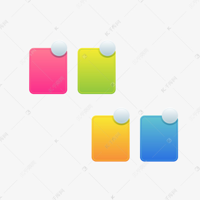 PPT模板卡通简约图案素材图片免费下载-千库网