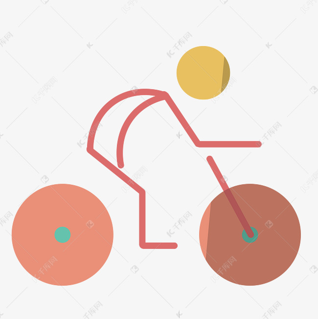 骑车图标素材图片免费下载-千库网