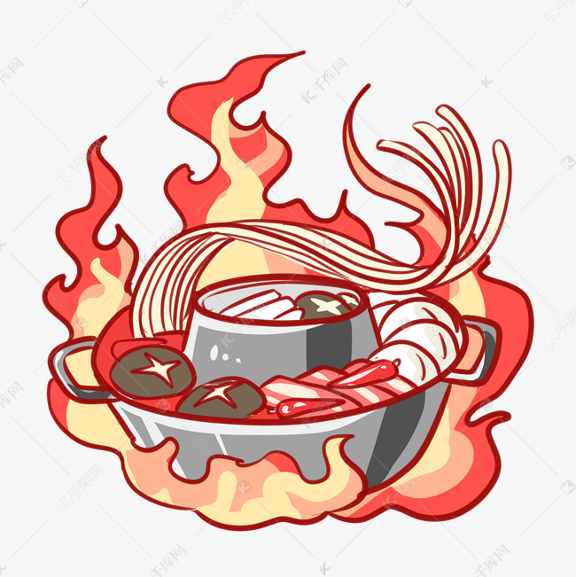 重庆热辣火锅素材图片免费下载-千库网