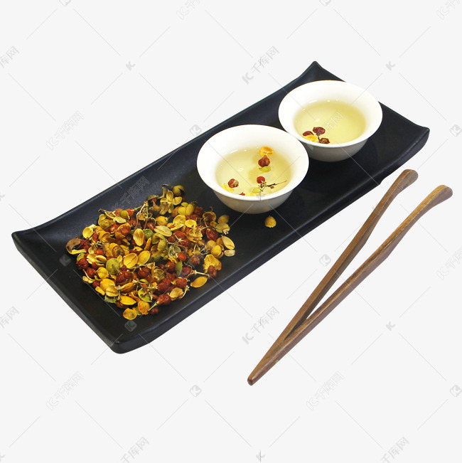 合欢花花茶素材图片免费下载-千库网