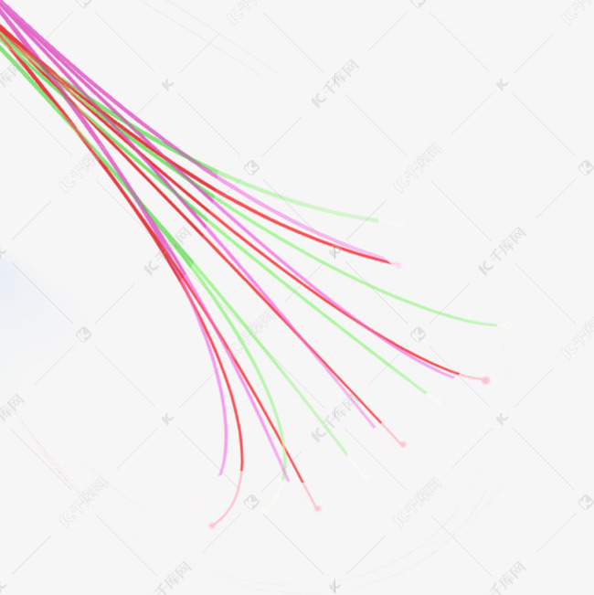 彩色光纤素材图片免费下载-千库网