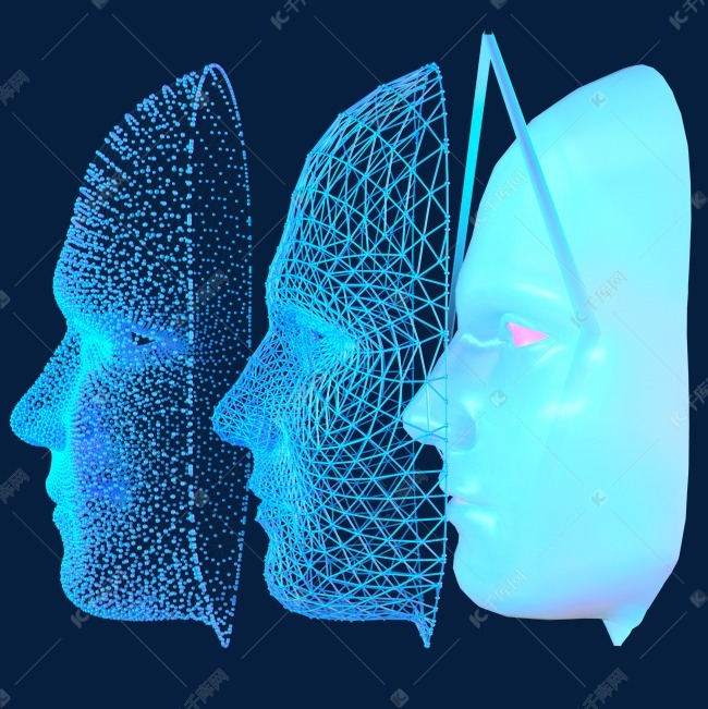 人脸识别智能科技素材图片免费下载-千库网