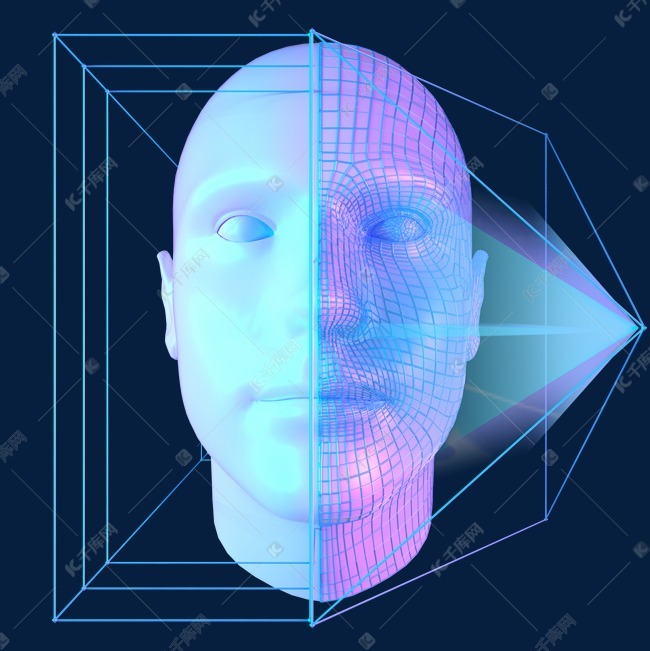 人脸识别智能科技素材图片免费下载-千库网