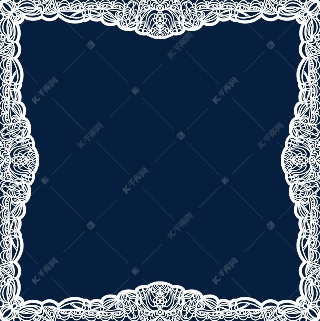 可爱蕾丝素材图片免费下载-千库网