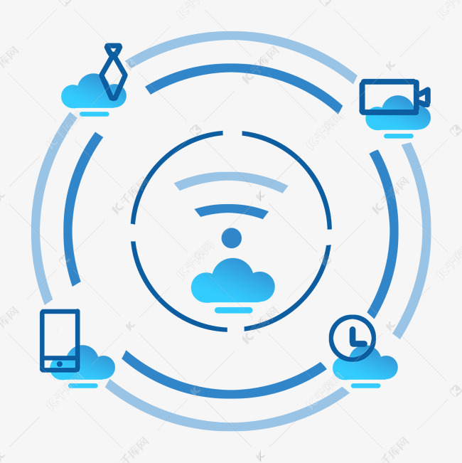云服务图标互联网素材图片免费下载-千库网