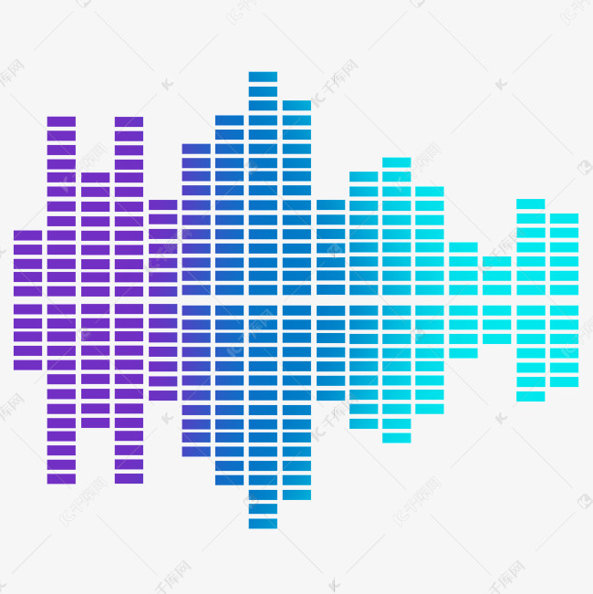 波纹音频频谱仪素材图片免费下载-千库网