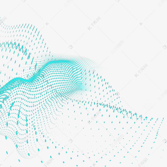 科技波点网点素材图片免费下载-千库网