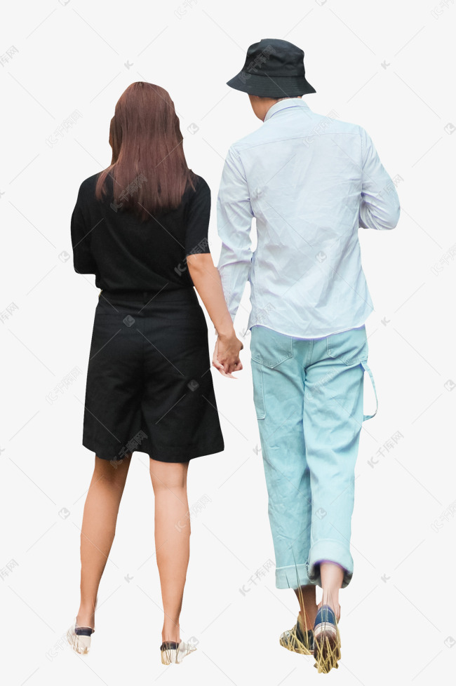 牵手的情侣素材图片免费下载-千库网