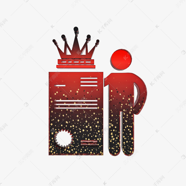 立体权威专家图标png图素材图片免费下载-千库网