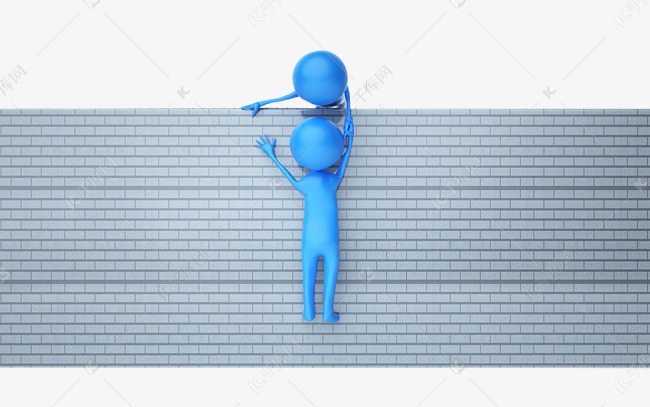 商务卡通人帮助支持素材图片免费下载-千库网