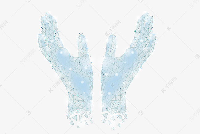 科技感手素材图片免费下载-千库网