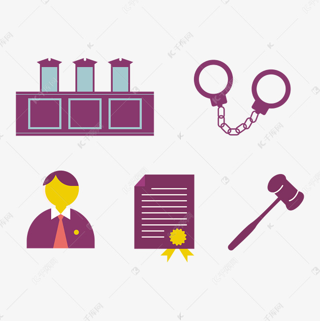 律师图标矢量元素素材图片免费下载-千库网