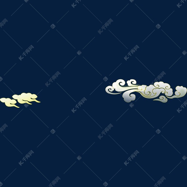 古典古风云朵素材图片免费下载-千库网