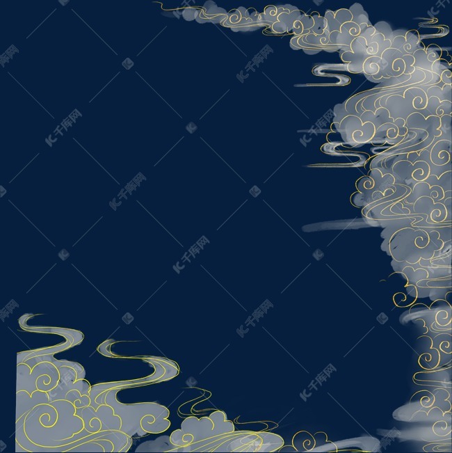 古风云朵素材图片免费下载-千库网