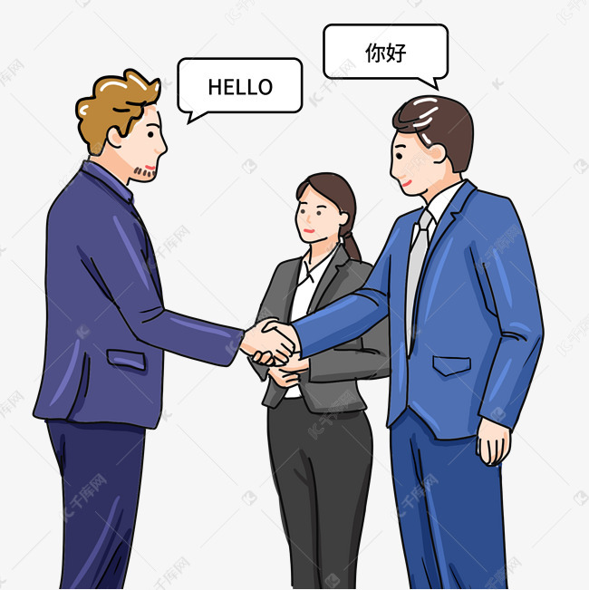 手绘漫画翻译官素材图片免费下载-千库网