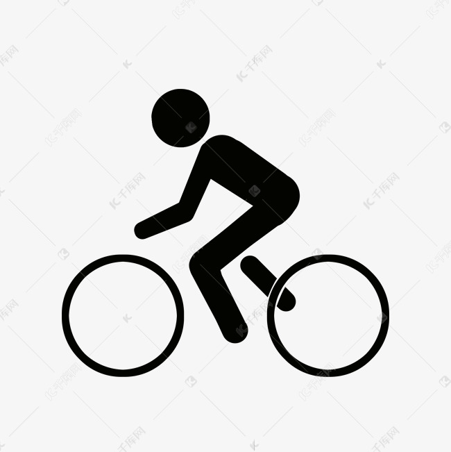 骑自行车运动图标素材图片免费下载-千库网