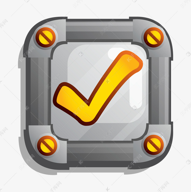 打钩游戏图标素材图片免费下载-千库网