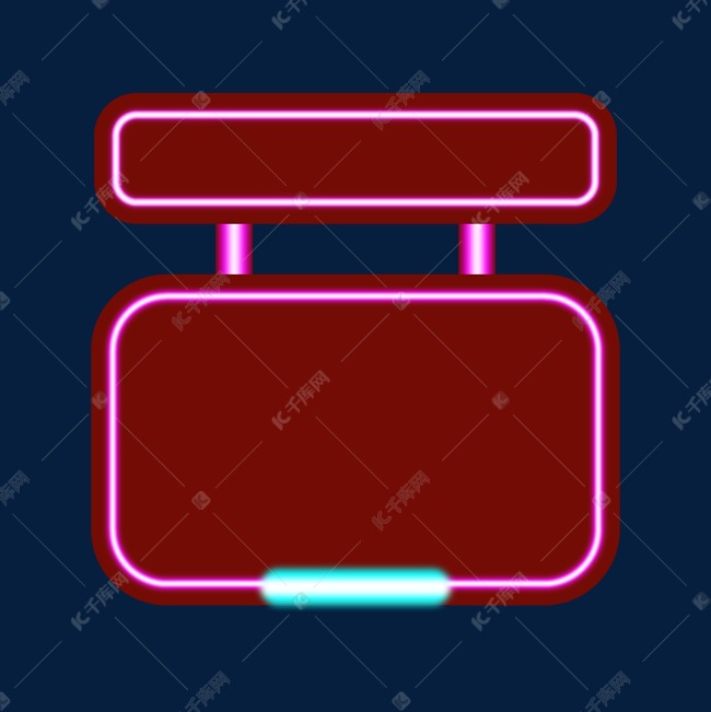 红色灯牌素材图片免费下载-千库网