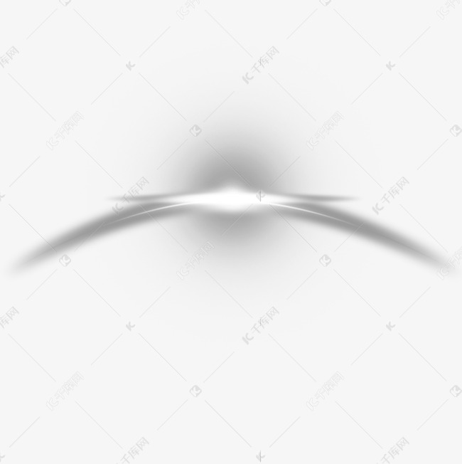 弯曲的白色渐变突出了漫射光效果素材图片免费下载-千库网