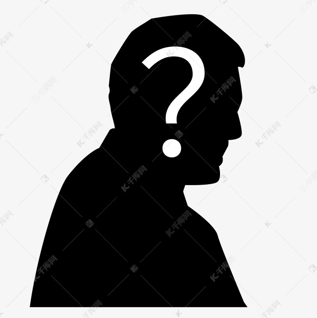 神秘人物剪影素材图片免费下载-千库网