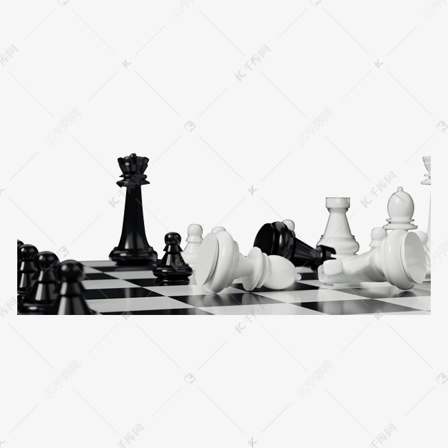 C4D国际象棋素材图片免费下载-千库网