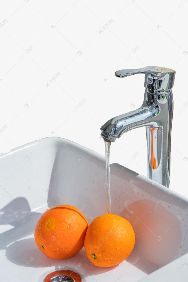 水洗橙子水果素材图片免费下载-千库网