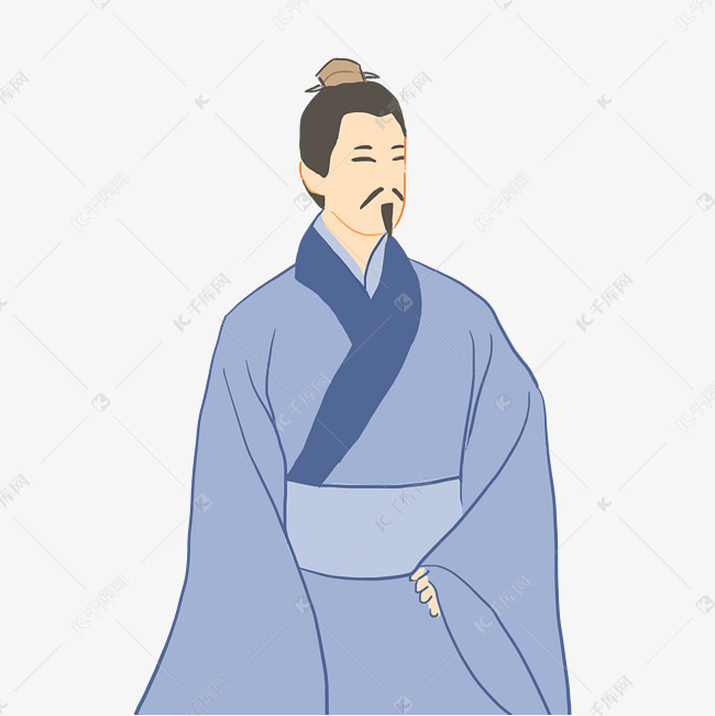 春秋战国诗人屈原素材图片免费下载-千库网