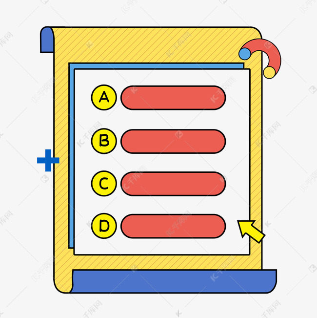 潮流选择框选项边框素材图片免费下载-千库网