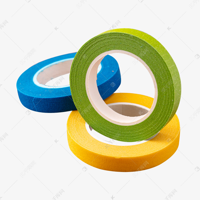彩色纸质胶带素材图片免费下载-千库网