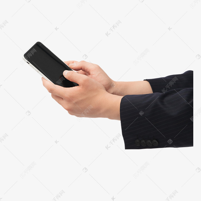 商务人物看手机素材图片免费下载-千库网