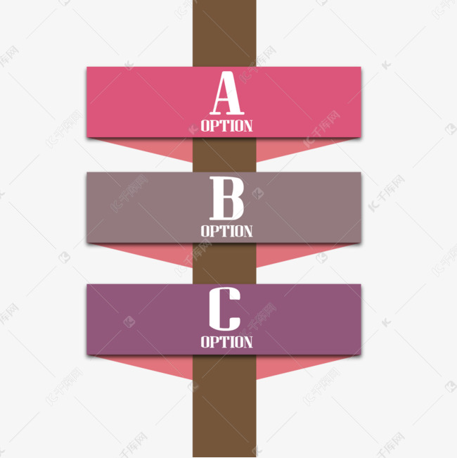 创意矢量创意ppt选项卡素材图片免费下载-千库网