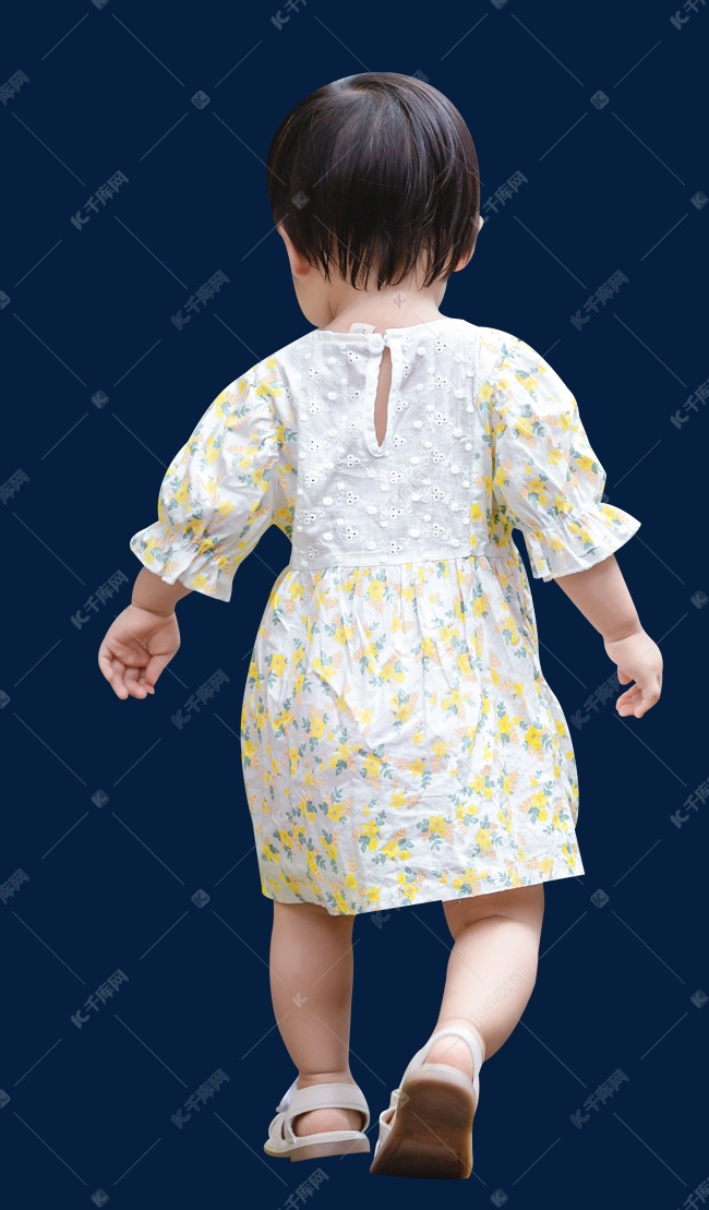 儿童背影素材图片免费下载-千库网